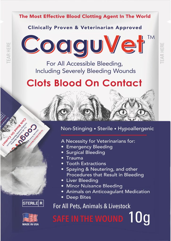 Coaguvet.com – Stops Bleeding in Seconds